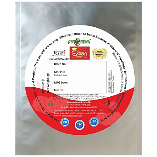 Buy SOMEYS KITCHEN PVT LTD Millet Chapathi - Ready To Bake & Eat, Semi ...