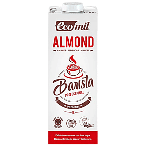 Buy Ecomil Organic Almond Milk Barista Edition - Vegan, With Vitamin D ...