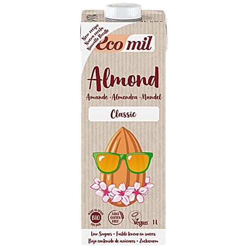 Buy Ecomil Organic Almond Milk Classic - Vegan, Helps Diabetics Online ...