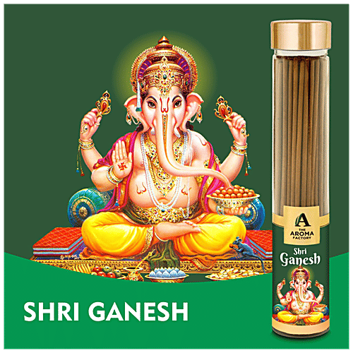 Buy The Aroma Factory Incense Sticks/Agarbatti - Shree Ganesh, 0% ...