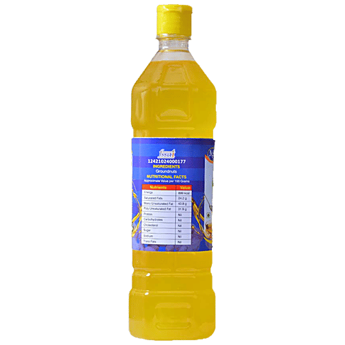 Buy Anu Wood Pressed/Mara Chekku Groundnut Oil - 100% Natural, Rich In ...
