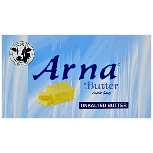 Buy Arna Unsalted Butter - Soft & Tasty Online at Best Price of Rs null ...
