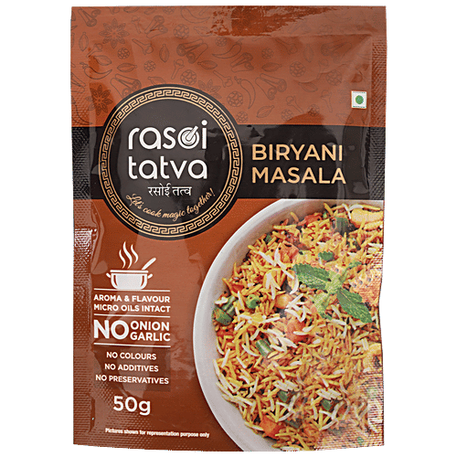 Buy Rasoi Tatva Biryani Masala - Premium Quality Online at Best Price ...
