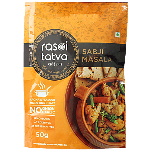 Buy Rasoi Tatva Sabji Masala - Premium Quality Online at Best Price of ...