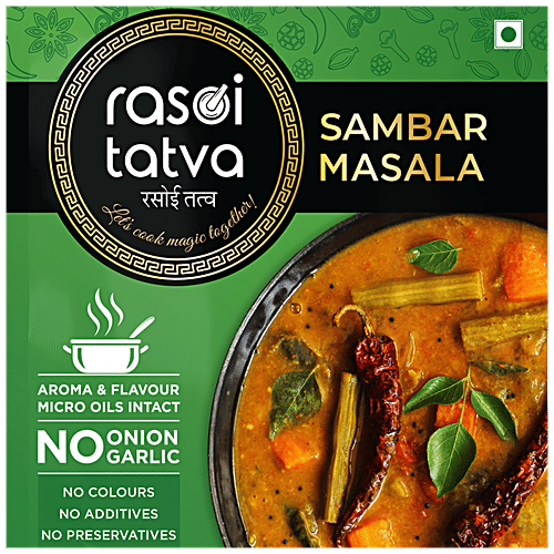 Buy RASOI TATVA Sambar Masala - Premium Quality Online at Best Price of ...