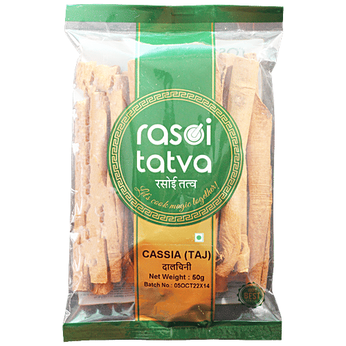 Buy Rasoi Tatva Cassia Cinnamon/Dalchini - 100% Natural, Premium ...
