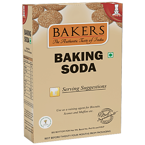 Buy BAKERS Baking Soda - Raising Agent, For Biscuits, Scones, Muffins ...