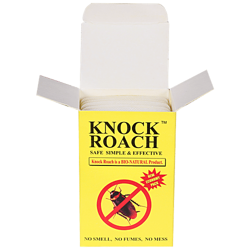 Buy Knock roach Knock Roach Repellent Tablet - Safe, Simple & Effective ...