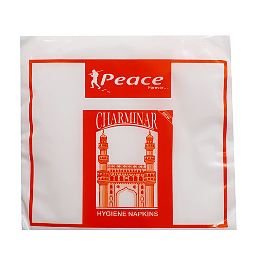 Buy Peace Charminar Napkin For Hygiene - 1 Ply, 27 x 30 Cm Online at ...