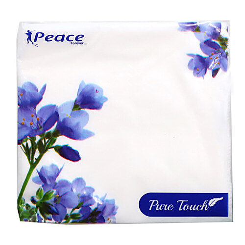 Buy Peace Pure Touch Napkin - 1 Ply, 30 x 30 cm Online at Best Price of ...