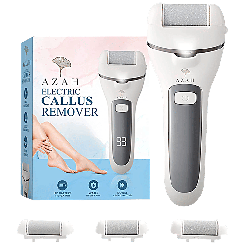 Buy Azah Electric Callus Remover - Spa-Like Pedicure, Double Speed ...