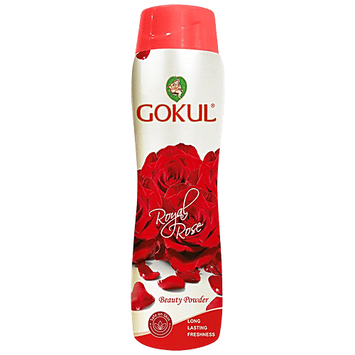 Buy Gokul Royal Rose Beauty Powder - Long Lasting Online at Best Price ...