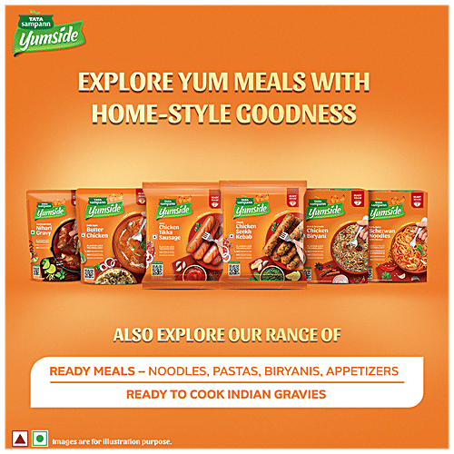 Buy Tata Sampann Yumside Classic Chicken Seekh Kebab, Serves 2 Online ...