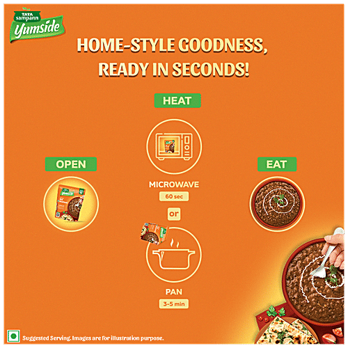 Buy Tata Sampann Yumside Delhi Style Dal Makhani -Ready To Eat Meal ...