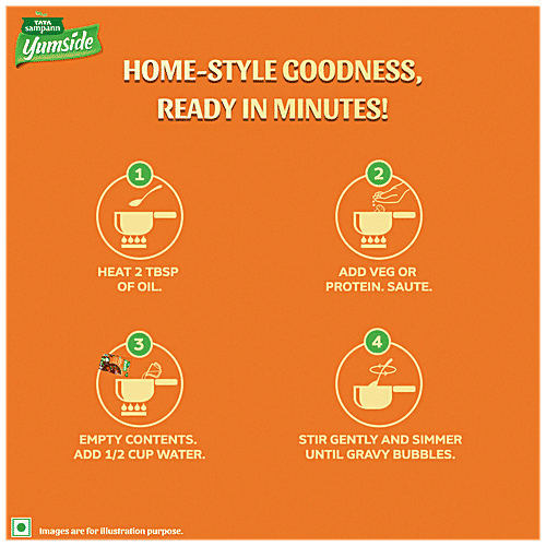 Buy Tata Sampann Yumside Punjabi Style Kadhai Gravy - Ready To Cook ...