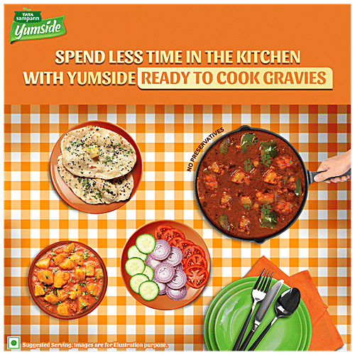Buy Tata Sampann Yumside Punjabi Style Kadhai Gravy - Ready To Cook ...