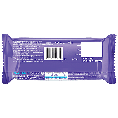 Buy Cadbury Chocobakes Choco Chip Cookies - Delicious Treat Online at ...