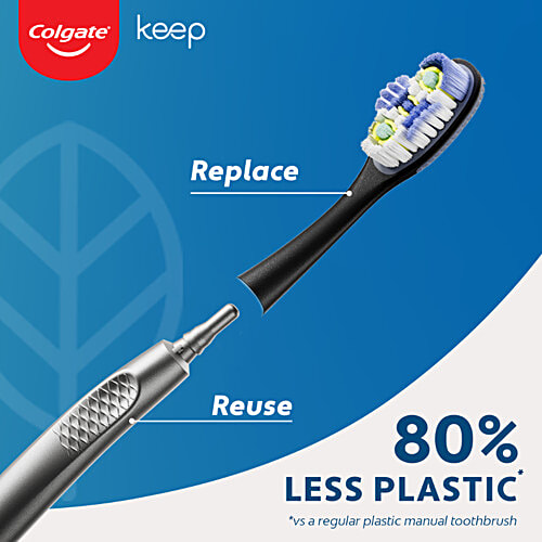 Buy Colgate Keep Deep Clean Toothbrush Heads Refill Pack - Soft Online ...