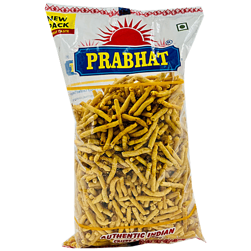 Buy Prabhat Namkeen Tikha Sev Namkeen - Rich In Taste & Flavour ...