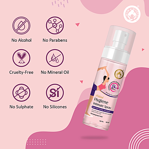Buy Mom & World Natural Hygiene Intimate Spray - Dermatologically ...
