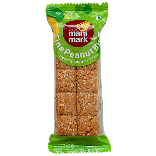 Buy Manimark Fine Peanut Burfi - Healthy Snack Online at Best Price of ...