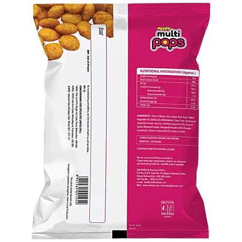 Buy PEPPY Multi Pops - Achaari Chatkaa, Baked, No Preservatives, Gluten ...