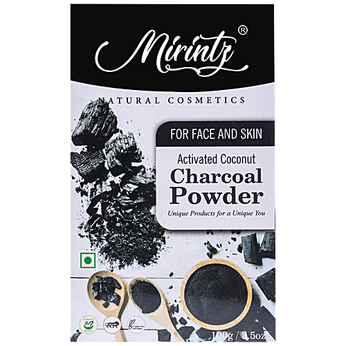 Buy Mirintz Activated Coconut Charcoal Powder - Natural, Vegan, Cruelty ...