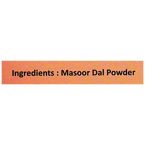 Buy Mirintz Masoor Dal Powder - Natural, Vegan, Cruelty-Free, For Face ...