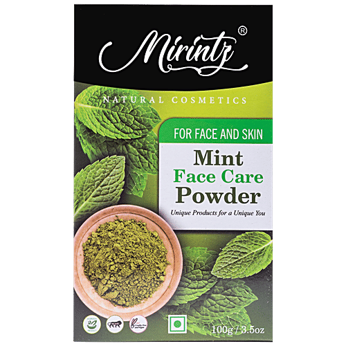 Buy Mirintz Mint Face Care Powder - Natural, Vegan, Cruelty-Free, For ...
