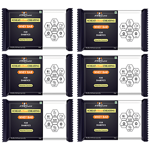 Buy Kilobeaters Whey Bar - Pistachio Coconut, No Added Sugar, Keto ...