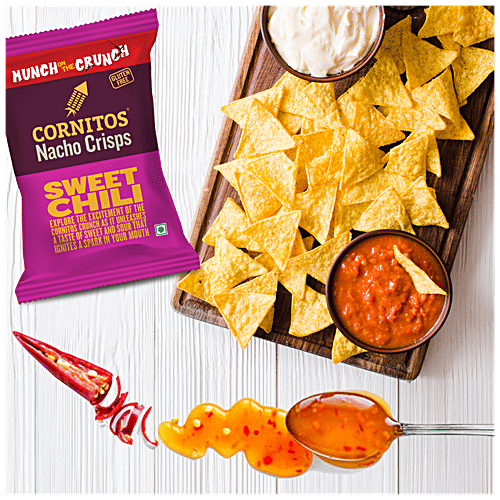 Buy Cornitos Nacho Crisps/Chips - Sweet Chili, Gluten Free, Crunchy ...