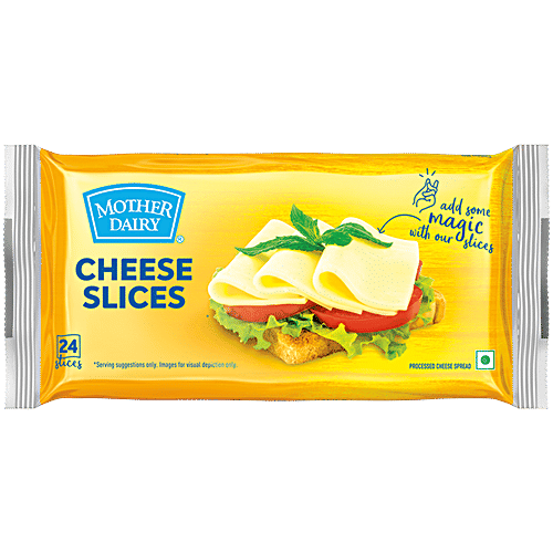 Buy Mother Dairy Cheese Slice - Processed Spread Online at Best Price ...