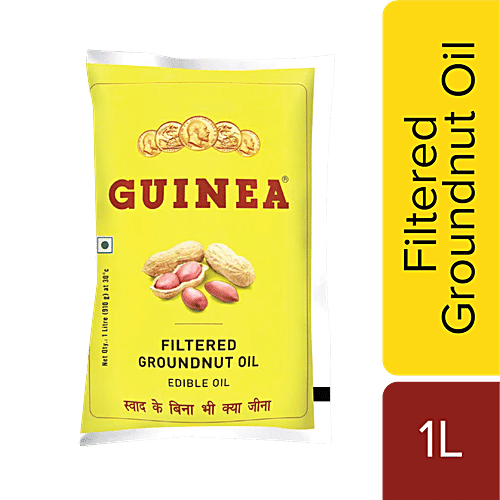 Buy Guinea GUINEA FILTERED GROUNDNUT OIL 1LTR PP Online at Best Price ...