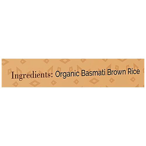 Buy Mothers Fresh Foods Organic Basmati Brown Rice - Rich In Nutrients ...