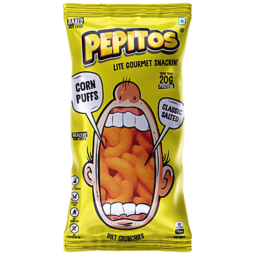 Buy Pepitos Corn Puffs - Classic Salted, Baked, Diet Crunchies Online ...