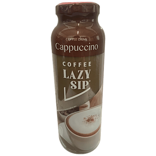 Buy Lazy Sip Coffee Drink - Cappuccino, Rich, Creamy & Smooth Online at ...
