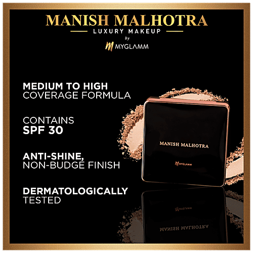 Buy MyGlamm Manish Malhotra Skin Awakening Compact - With SPF 30, Anti ...