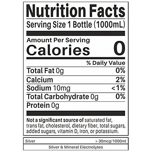 Buy Varahi Alkua Ionized Alkaline Water With Silver 5-8 mcg - High In Calcium, Magnesium Online ...