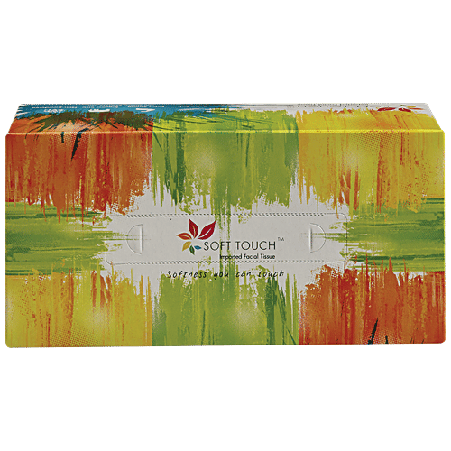 Buy Soft Touch Ultra Soft Facial Tissue Box Online at Best Price of Rs ...