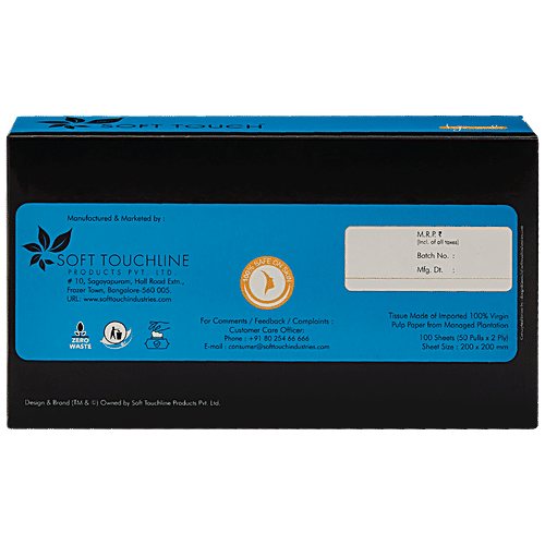 Buy Soft Touch Informal - Ultra Soft Facial Tissue Box Online at Best ...
