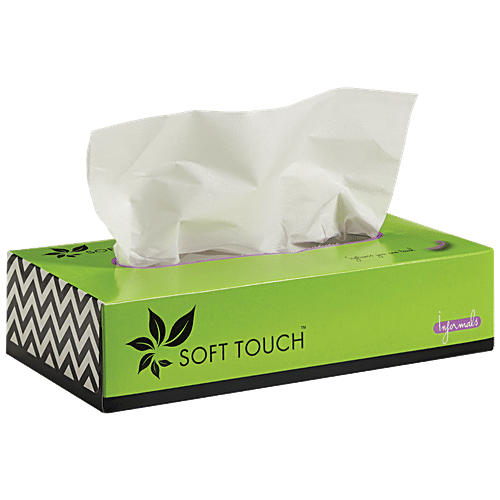 Buy Soft Touch Informal - Ultra Soft Facial Tissue Box Online at Best ...