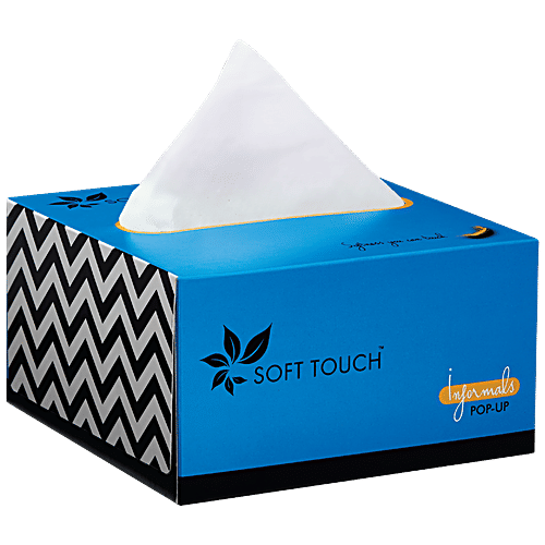 Buy Soft Touch Informal - Ultra Soft Facial Pop-Up Tissue, 2 Ply ...