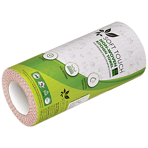 Buy Soft Touch Non Wooven - Re-Usable & High Absorbent Kitchen Towel ...