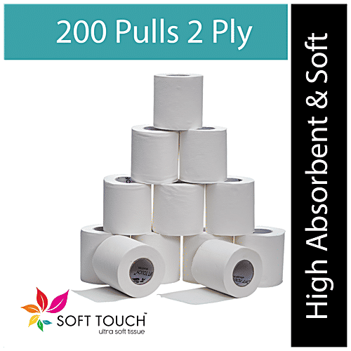 Buy Soft Touch Toilet Roll - Easy Flush, Ultra Soft, Highly Absorbent ...