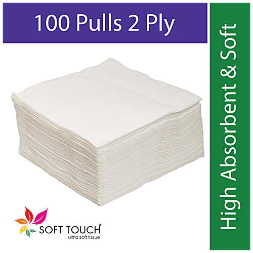Buy Soft Touch Eco - Soft Cocktail Napkin Tissue, 1 Ply, Soft & High ...