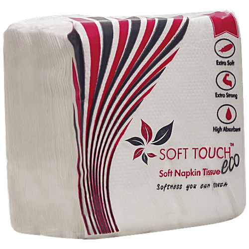 Buy Soft Touch Eco - Soft Cocktail Napkin Tissue Pouch of Online at Best Price of Rs 220 - bigbasket