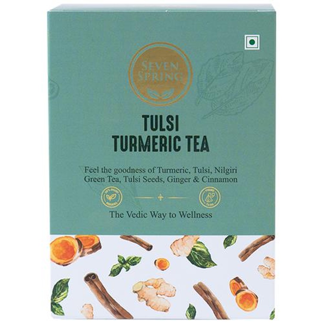 Buy Seven Spring Tulsi Turmeric Tea - Helps Fight Against Viral ...
