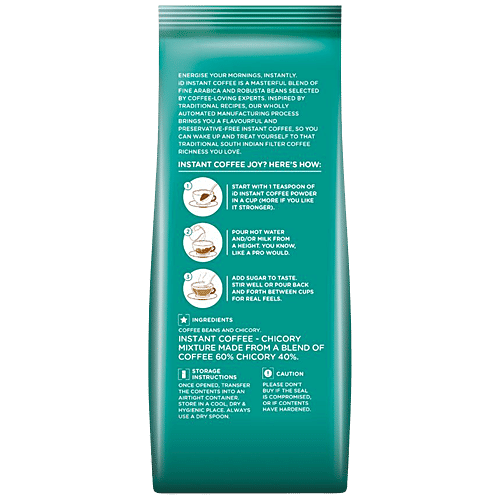 Buy iD Instant Coffee Powder - Chicory Mix, Shade-Grown, No ...