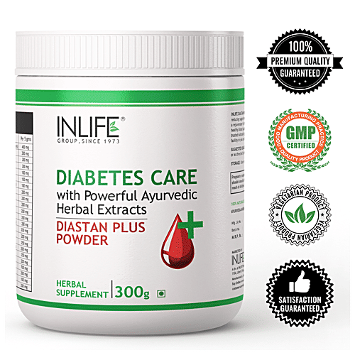 Buy INLIFE Diastan Plus Powder - Diabetes Care, Natural Flavour, Herbal ...