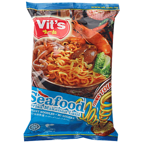 Buy Vits Instant Noodles - Seafood Flavour, No Added Preservatives ...